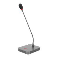 China Push-to-talk 8 Pin or RJ45 Cat5/6 Cable Full Digital Conference Discussion Microphone System for sale