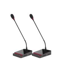 China HUAIN Table Top Digital Audio Basic Wired Gooseneck Congress Chairman Microphone Unit for sale
