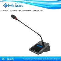 China HUAIN Parliamentary Wired Meeting Microphone Table Digital Conference System Price for sale
