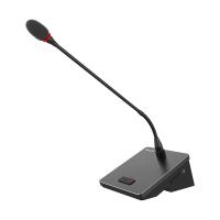 China HUAIN Audio Visual System Wired Basic Conference Delegate Microphone System with Physical Button for sale