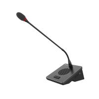 China HUAIN Digital Basic Gooseneck Wired Delegate Conference Microphone Console for Audio Visual System for sale