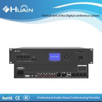 China HUAIN Digital Basic Gooseneck Wired Delegate Conference Microphone Console for Audio Visual System for sale