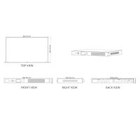 China 2*2 Way Network Ethernet Audio With DSP Power Amplifier Digital Processor Dante Amplifier for sale