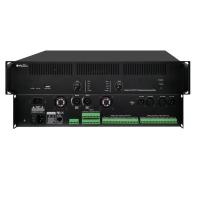 China Speaker Amplifying Sound Built in 8*8-way Dante Media matrix and 2*800W Digital Class D+PFC Dante Amplifier for sale