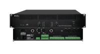 China Speaker Amplifying Sound Built in 8*8-way Dante Media matrix and 2*800W Digital Class D+PFC Dante Amplifier for sale