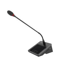 China HUAIN Network Conference System Table Microphone DSP Wired Dante Microphone Unit Conference Microphone Systems for sale