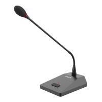 China HUAIN Wired Removable Base 3 Pin Table Condenser Gooseneck Microphone for sale