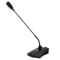 China Flexible Stand 48V 3pin Condenser Gooseneck Microphone Delegate Unit for Conference Meeting for sale