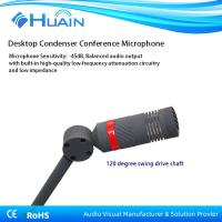 China Professional Gooseneck Condenser Mic 48v Wired Conference Room Desktop Microphone for sale