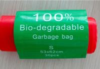 China 100% Biodegradable Compostable Grocery Shopping bag T-Shirt Bag for Take Out, compostable doggie poop bags for sale