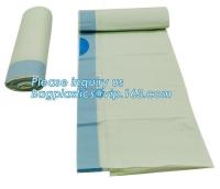 China compostable cornstarch to protect the environment flat bags on roll for food package accept custom design printing for sale