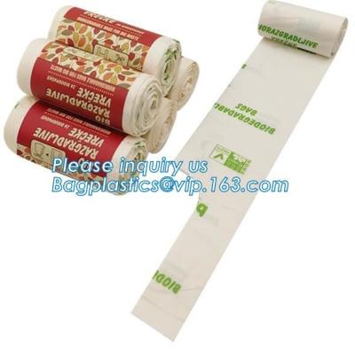 China Eco-Friendly Reusable 100% Biodegradable Cornstarch Popcorn Bags, Compostable EPI 100% OXO Biodegradable Plastic Bags for sale