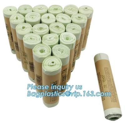 China Food Storage Eco Packing Recycle Biodegradable Shopping Bag In bagease, 100% Compostable Plastic T-Shirt Shopping Bags for sale
