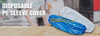 China Disposable plastic transparent PE sleeve cover LDPE/HDPE oversleeve,PE disposable hospital surgical camera cover sleeve for sale