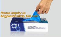 China Factory wholesale price nitrile disposable gloves for medical examination use,OEM non-sterilization powder free disposab for sale