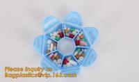 China Pill Box for Pharamcy Promotion free pill box fancy weekly pill box,tablet drug color Monthly planner Compounding Medica for sale