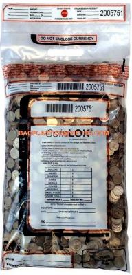 China Plastic Money/Evidence Security Envelopes Cash Deposit Seal Bags, Bank Industrial Use cash security deposit bags, bageas for sale