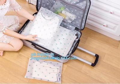 China garment bag, Apparel bag, travel package, slider closure, resealable, Eco Reusable, Biodegradable storage for sale