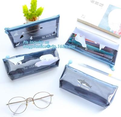 China slider zipper pvc pouch clear vinyl pvc k bag, OEM clear plastic zipper pouch/ clear vinyl slider zipper bag for sale