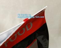 China recyclable different type dog/cat food packaging slider zipper bag direct manufacturer in china, flat bottom aluminum fo for sale