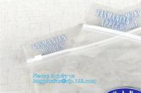 China frozen food plastic packaging bag with slider zipper, pe zip lock bag with slider, slider k perforated fresh grape for sale