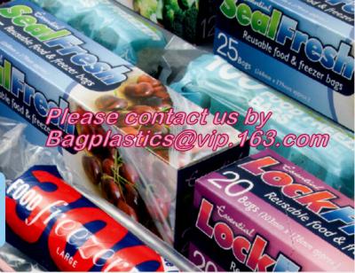 China Reusable Leakproof Print Zip Lock Sandwich Bag, Fat bottom bag With Zip lock Eight side seal Bag with Zipper locker bagg for sale