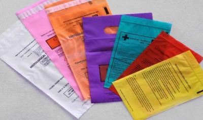 China Zip lock type medical biohazard waste disposal supplies LDPE plastic medical autoclave bags, Medical packing k sea for sale