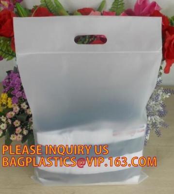 China Jewelry Necklace Bracelet Packaging Bag Clear Bracelet Pp Zipper Bag With Header Hang Hole, breathable plastic zip lock for sale