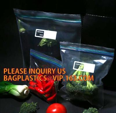 China Eco-friendly PE Double Track Vacuum PE Plastic Zipper, Double Track k Plastic Bags /Zip Lock Clear Plastic Bag pac for sale