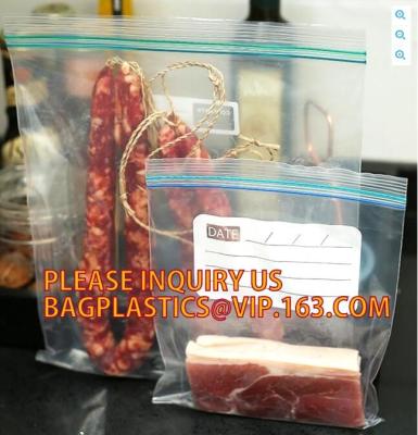 China BANK PLASTIC COIN Reclosable Bag, Plastic food storage bag, k bag with double track for food or fruit storage by C for sale