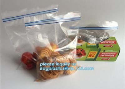China food grade packing clear  bag LDPE transparent custom printed zipper bags plastic k bag, Food Grade LDPE Pla for sale