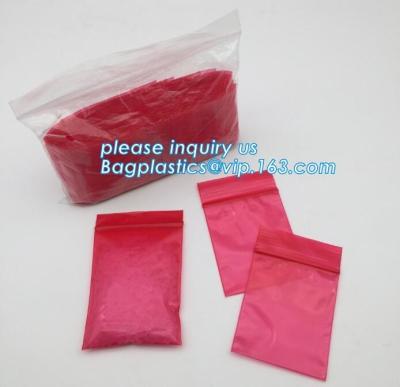 China pe printed mini colored zip lock bags, colorful mini k bag, LDPE ZIP LOCK bag custom mini k bag with logo pr for sale
