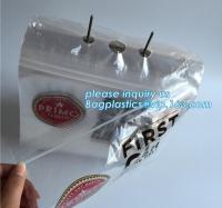 China Virgin LDPE Reclosable Plastic k saddle bag deli bag with Printed Logo for packing food, bagplastics, bagease, pac for sale