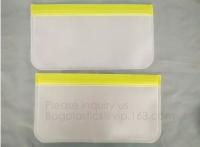 China Oem reusable eco friendly peva plastic k sandwich snack food storage bag,silicone k reusable sandwich storag for sale