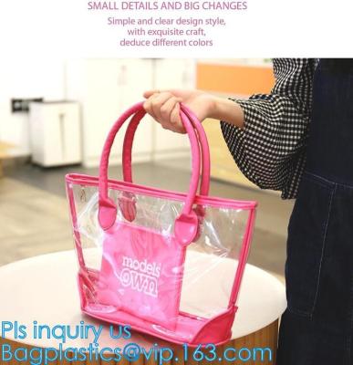 China print shiny pvc shopping shoulder tote bag for women, Unisex PVC Cross Body Bag Shoulder Bag, Shoulder Tote Pouch Clear for sale