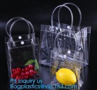 China Summer beach clear PVC shoulder bag/transparent tote bag, Jelly PVC Material Candy Color Beach Transparent Women Shoulde for sale