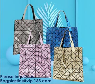 China PVC Shopping Handbags Bag Tote Shopper Handles Transparent Clear Large Capacity,Shopstyle Magnetic Snap Close UK Young for sale