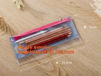 China wholesaler school stationery plastic soft pvc clear colored pencil bags with cheap price for sale