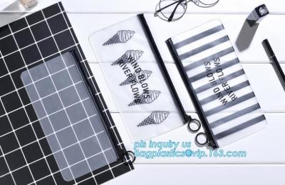 China PVC slider bag plastic zipper bag vinyl cosmetic bag, Clothes Packaging Suited Frosted bags, PVC/EVA Vinyl Slider Top Zi for sale
