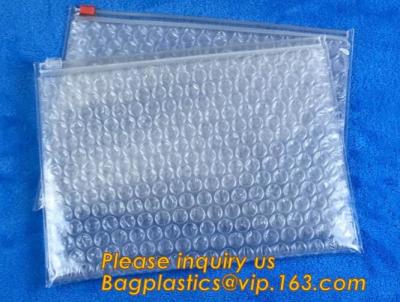 China Cosmetic Slider k Bubble Bags Bubble Slide Pouch,k esd bubble bag bubble packaging wrap cosmetic pouch slide for sale