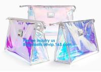 China Hologram Makeup Bag Laser Cosmetic Bag,Custom packaging,Fashion tote bag,Toiletry Bag Hologram Laser Lady Travel Cosmeti for sale