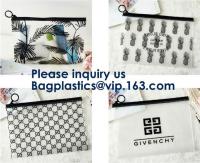China Clear PVC k Bag For Gift Package,OEM Service Transparent Packaging Pvc Slider Frosted Bag,EVA Slider Zipper Bag So for sale