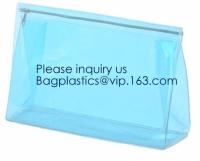 China Wholesale Promotional set of 2 travel Kit Pink EVA cosmetic Bag,EVA clear custom waterproof cosmetic bag fashion travel for sale