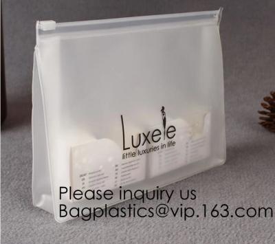 China Wholesale Waterproof Transparent Zipper Slider Eva Cosmetic Bag,Custom Logo Biodegradable Promotion Plastic EVA Make Up for sale
