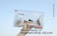 China Portable custom logo printed Transparent PVC Window Women Makeup Pouch Travel Clear Cosmetic bag, bagease, bagplastics for sale