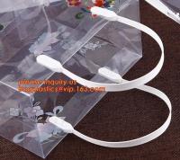 China China Manufacture eco friendly customize Printing PP plastic flower carry bags with hanging for potted plant bags bageas for sale