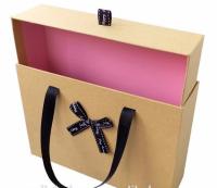 China Custom printed luxury black paper cardboard folding magnetic clothing gift box with ribbon,Paper Chocolate Gift Box For for sale