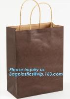 China Wholesale paper shopping gift printed wrapping string custom eco-friendly kraft paper bag,Printed Customised Craft Kraft for sale