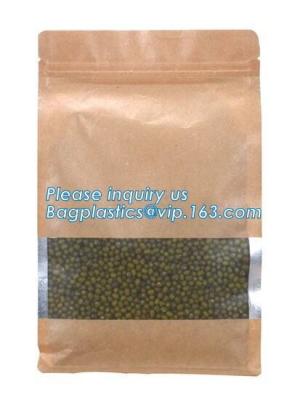 China OEM Factory food grade white kraft paper bread bag for restaurant oil proof popcorn Packaging bag,paper bags with flat h for sale