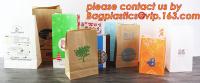 China Customize Translucent Window, Brown Greaseproof Kraft Paper Bag, Special Opp Window Bag, window bags, paper window bags for sale